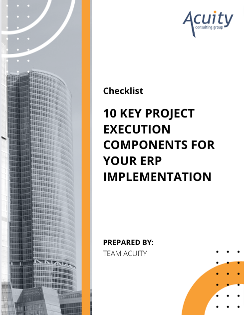 10 Point Checklist for Key Project Execution